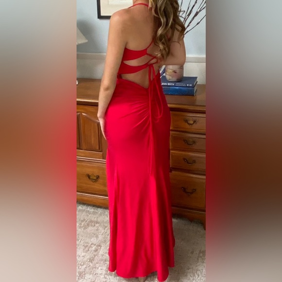 Dresses | Red Hot Prom Dress Absolute Standout In Pictures With Others ...